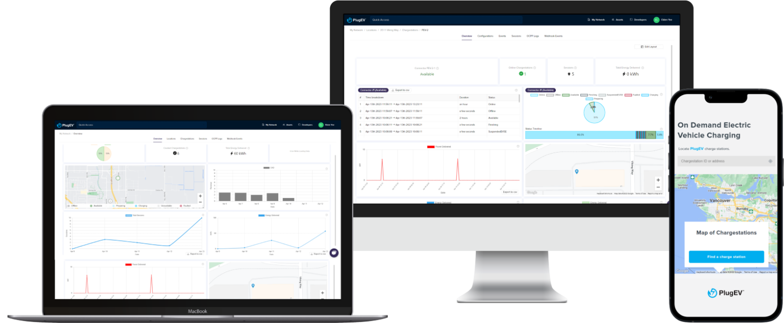 EV Charger Software – PlugEV